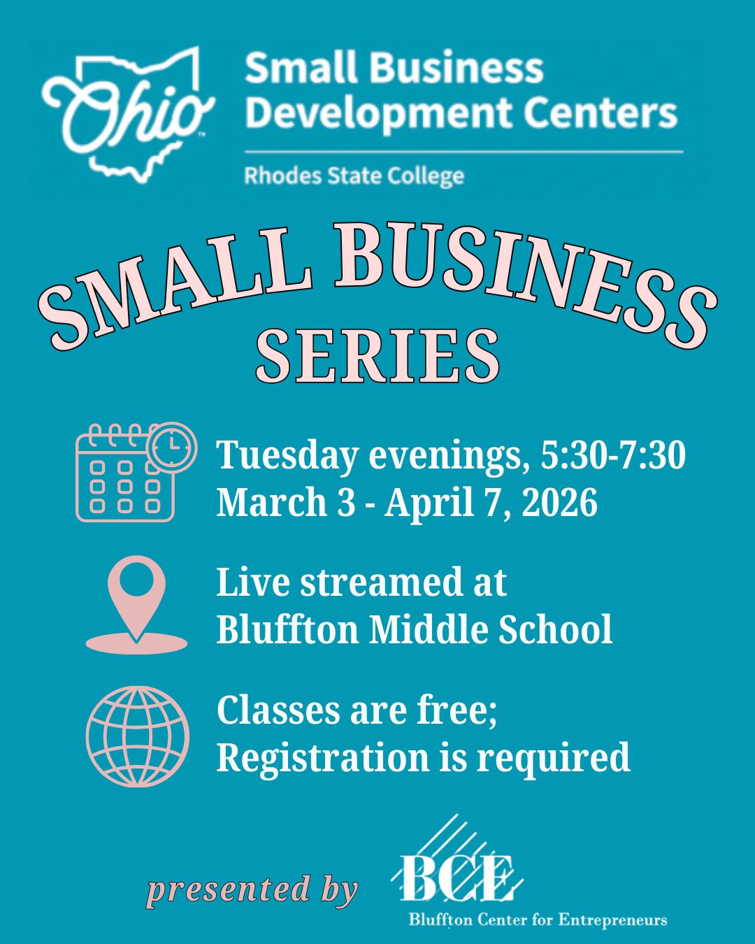 Bluffton Center for Entrepreneurs announces 2026 Small Business ...
