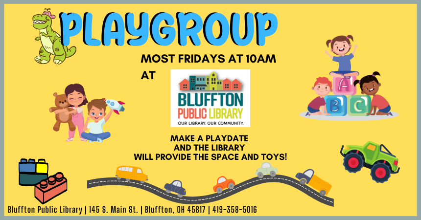 Playgroup offers space for fun at BPL | Bluffton Icon