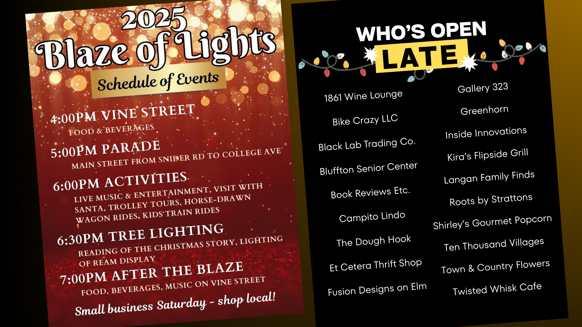 39th annual Blaze of Lights: Who, what, when and where | Bluffton Icon
