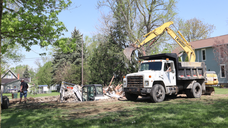 518 S. Main home demolition | Bluffton Icon