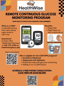 Glucose monitoring program introduced by ONU Healthwise | Bluffton Icon