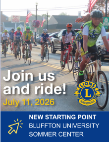 July 11 Ride to Remember will start at Bluffton University's Sommer ...